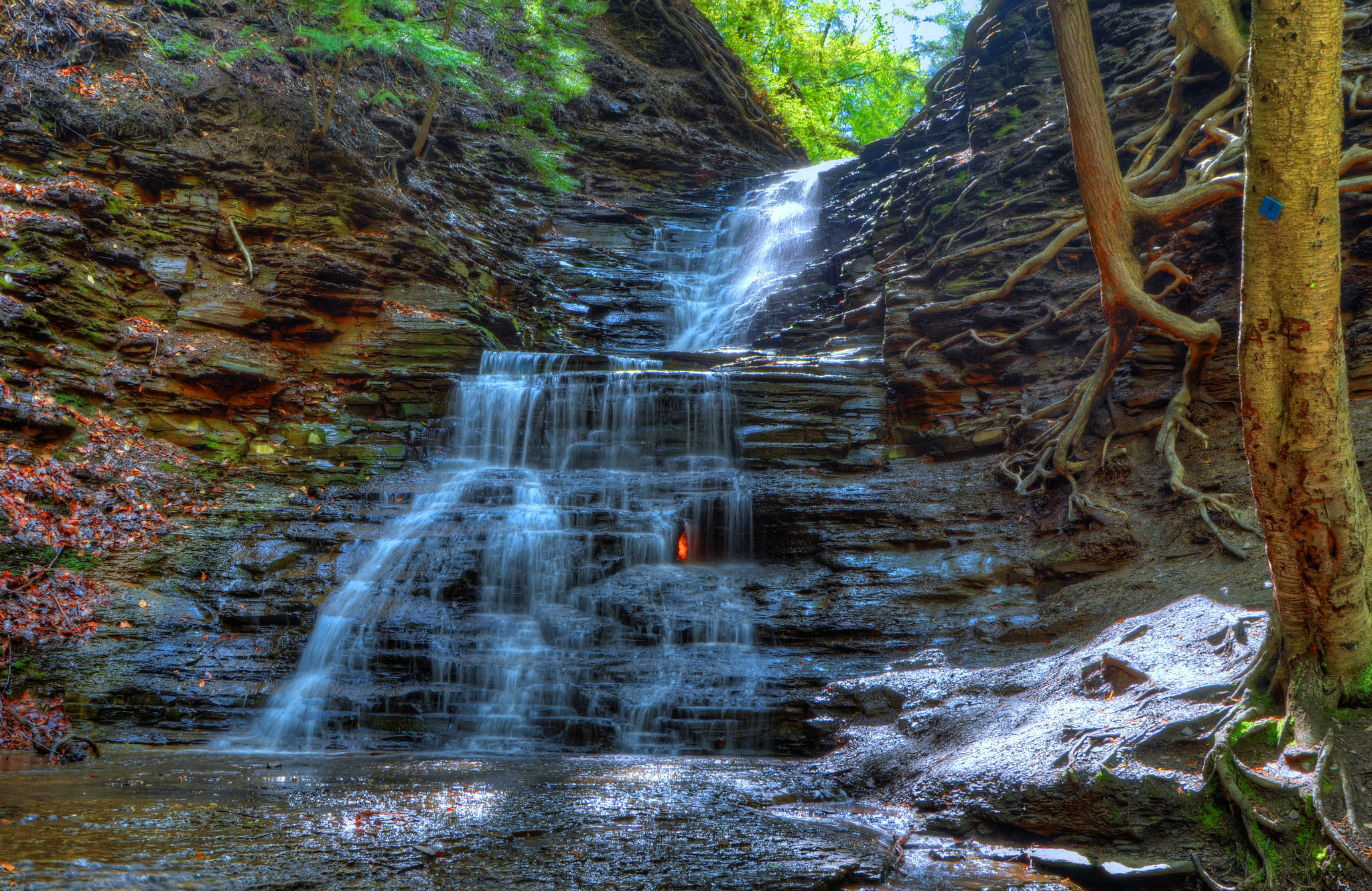 Eternal Flame Falls: New York State's Mysterious Enduring Flame ... Eternal Flame Falls: New York State's Mysterious Enduring Flame ...